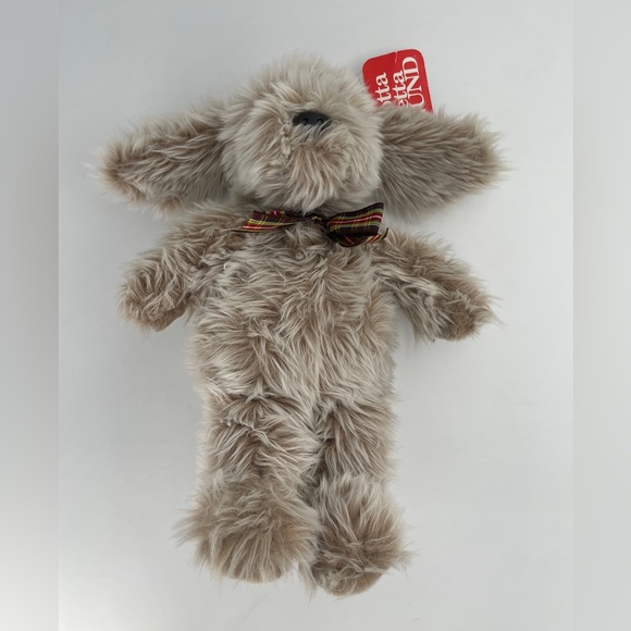 Gund | Toys | Vintage 9s Gund Plush Dog Zoomer Labradoodle Tan 993 Rare ...
